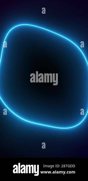 Neon light waves vertical background . High quality FullHD footage ...