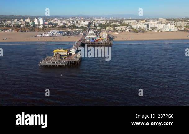 SANTA MONIKA, LOS ANGELES, CALIFORNIA, USA-October, 2024. Santa Monica ...