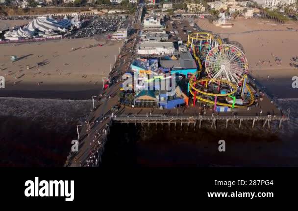 SANTA MONIKA, LOS ANGELES, CALIFORNIA, USA, OCTOBER 24, 2024. Pacific ...