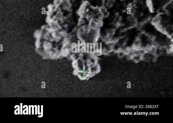 Scanning Electron Microscope (SEM) Image of a Magnified Sample in the ...