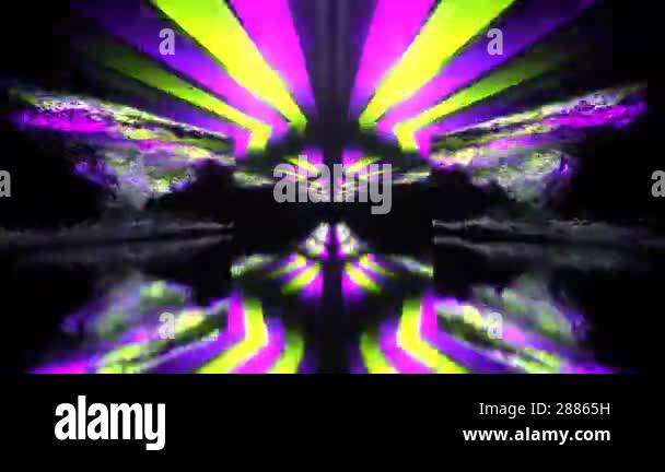 Exciting VJ loop on an abstract background with smooth flowing images. Ideal for creating a ...
