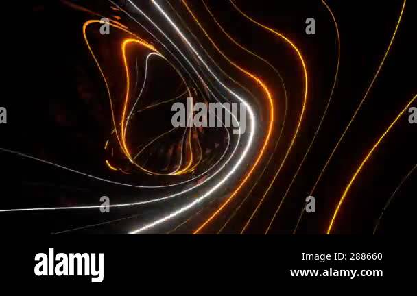 Exciting VJ loop on an abstract background with smooth flowing images ...