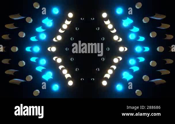 Exciting VJ loop on an abstract background with smooth flowing images ...