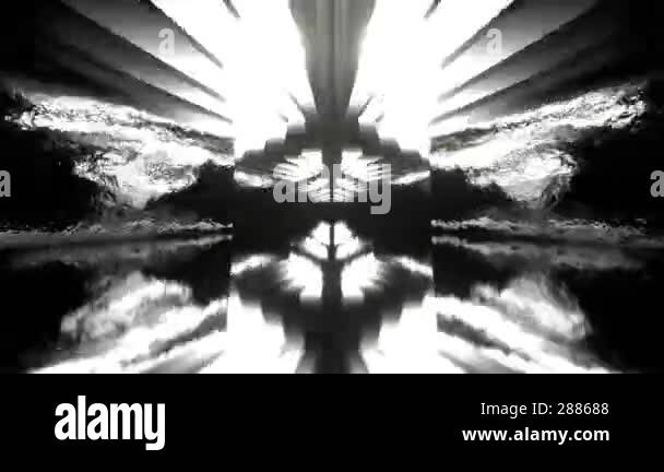 Exciting VJ loop on an abstract background with smooth flowing images ...