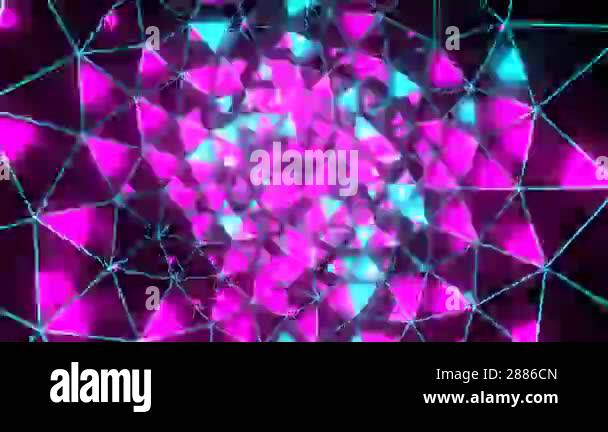 Exciting VJ loop on an abstract background with smooth flowing images ...