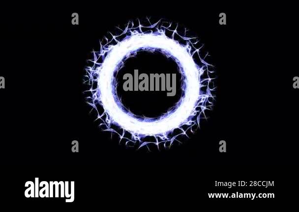 Magic portal seen a teleportation vortex on background footage motion ...