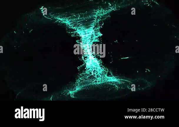 tornado, seamless looping abstract black background Stock Video Footage ...