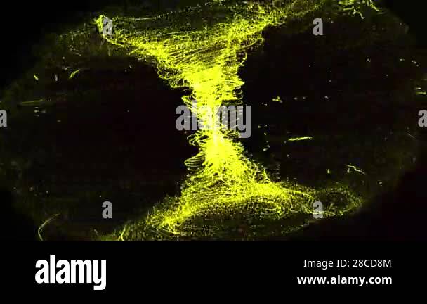 tornado, seamless looping abstract black background Stock Video Footage ...