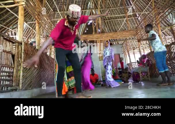 Zanzibar, Tanzania - november 07, 2019 : Traditional African dances ...