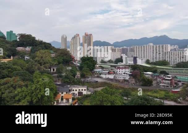 Sheung Wo Che Village Shatin Hong Kong, Dec 22, 2024 Stock Video ...