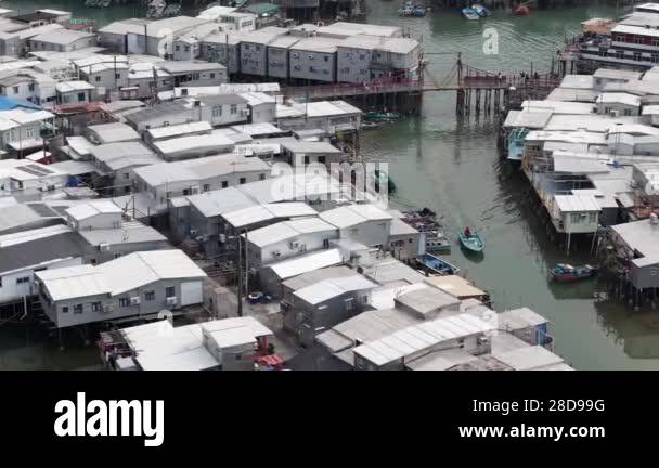 Sun Ki Bridge Scenic Landmark in Hong Kong, Dec 31, 2024 Stock Video ...