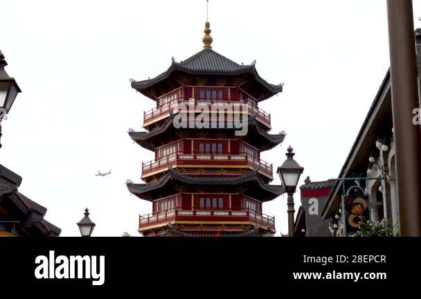 Traditional pagoda design Stock Videos & Footage - HD and 4K Video ...