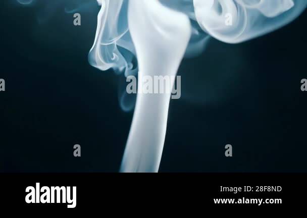 This is an artistic representation of fluid smoke that beautifully ...