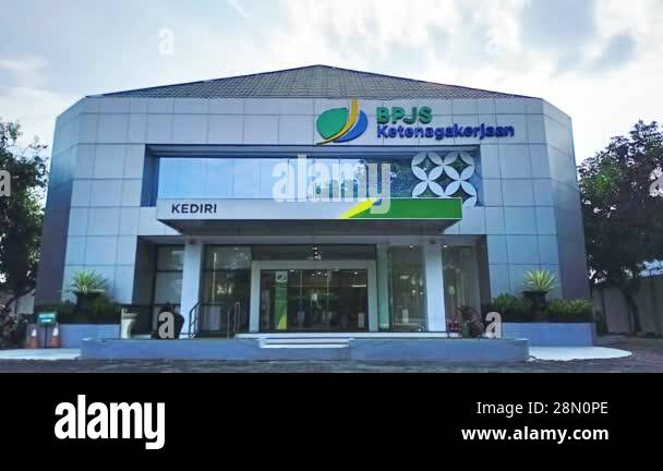 Healthcare BPJS office (Kantor BPJS Ketenagakerjaan) in the morning ...