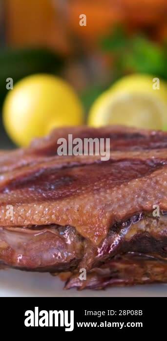 Food elegant presentation duck Stock Videos & Footage - HD and 4K Video ...