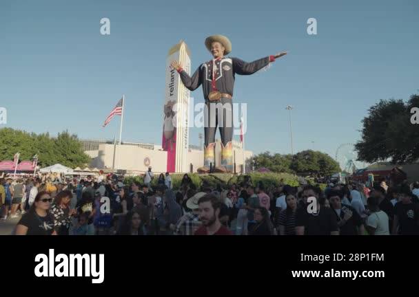 Dallas, Texas, USA - October 20, 2024: Big Tex, official greeter and ...