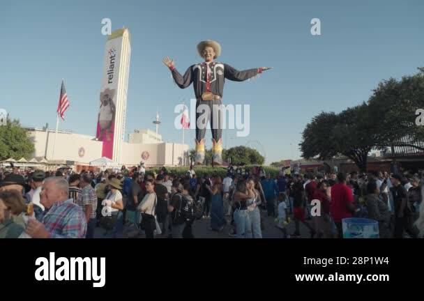 Dallas, Texas, USA - October 20, 2024: Big Tex, official greeter and ...