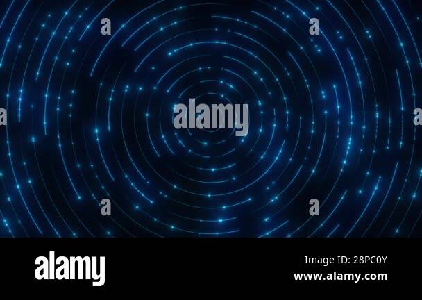 circle spin rotate big data background, 4k resolution, looped Stock ...
