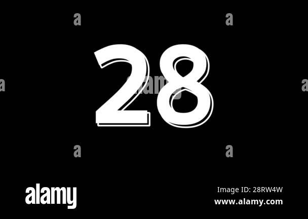 35 seconds countdown timer with white digital timer suitable for ...