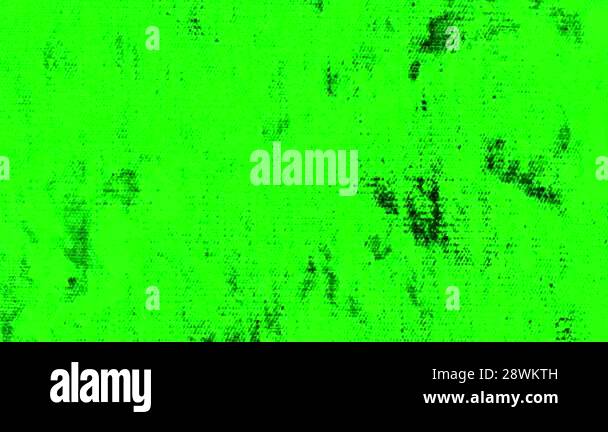 4k loop ready green screen stop motion grunge background, overlay for ...