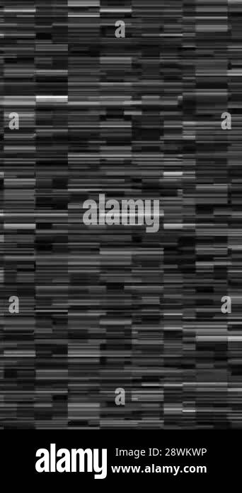 Analog static glitch bars texture overlay, damaged VHS noise effect, bad tv signals, CRT ...
