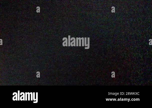 Analog static rgb glitch grain texture overlay, damaged VHS noise ...