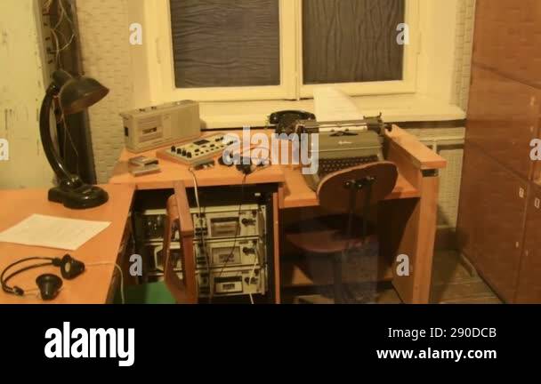 Vilnius, Lithuania - 30th november, 2024: special room with vintage ...