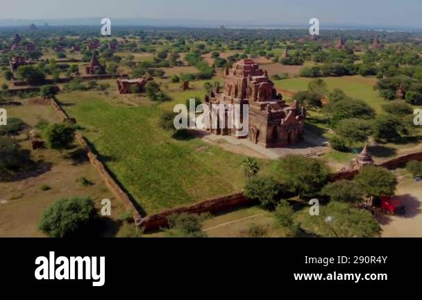 Discover the vast landscape of Bagan Myanmar, filled with stunning ...