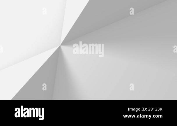 Abstract Geometric Background with Balanced 3D Shape and Looping ...