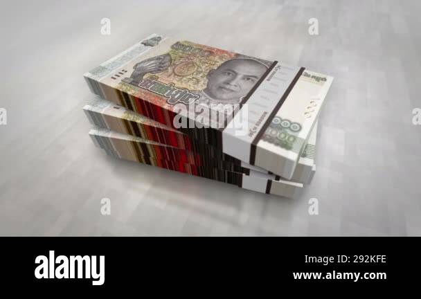 Cambodia money Cambodian riel pile pack. Concept background of economy ...