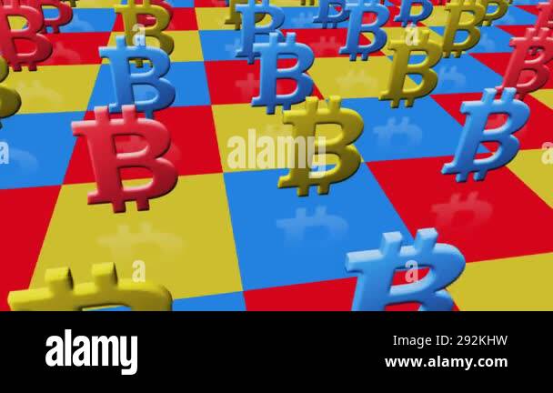 Bitcoin crypto currency blockchain and digital money technology ...