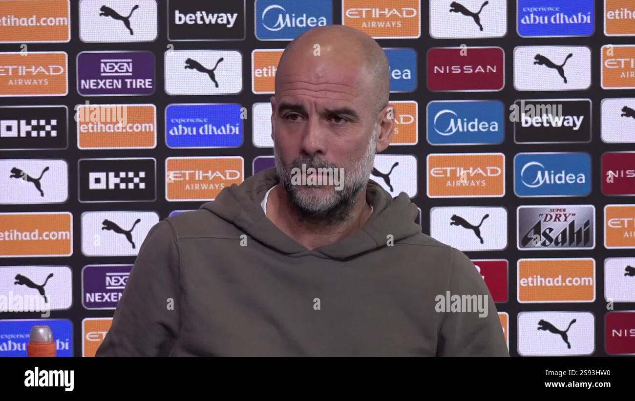 Guardiola has high hopes for 'exceptional' new signing Omar Marmoush ...