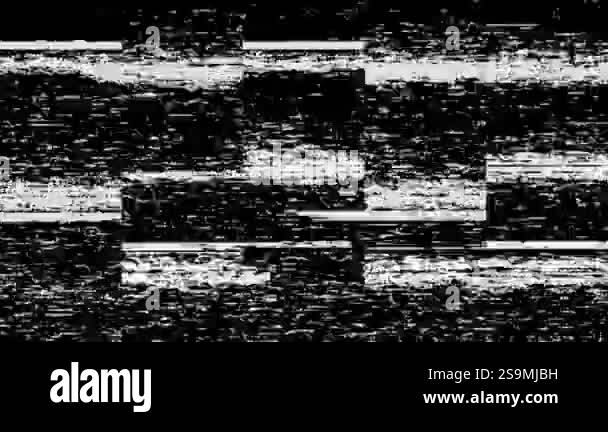 A nostalgic VHS tape playback with a fuzzy, glitchy effect, featuring ...