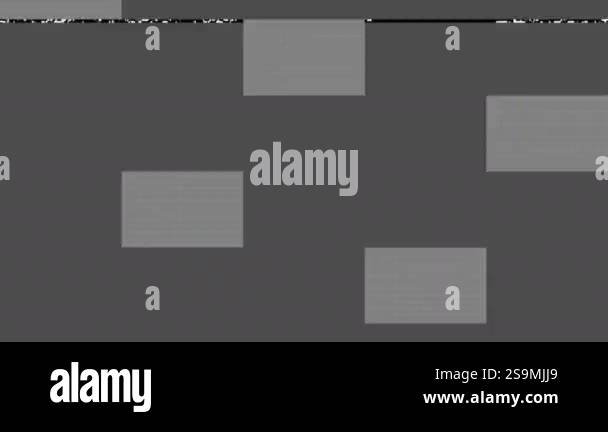 Fuzzy, glitchy static noise and distortion, mimicking the imperfect ...