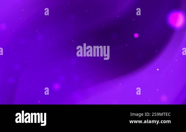 Purple radiant backdrop with glowing particles and gentle curves ...