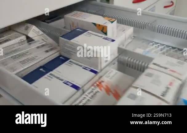 Prague, Czech Republic-August 10 2024: MINIDIAB box of tablets with ...