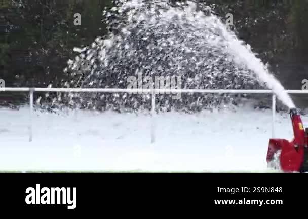 Snow covered sports field Stock Videos & Footage - HD and 4K Video ...