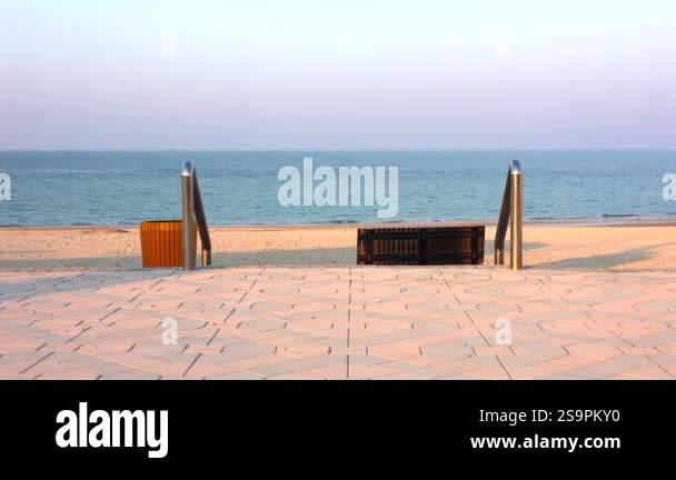 Ocean views frame sleek beachfront structures, travel experiences ...