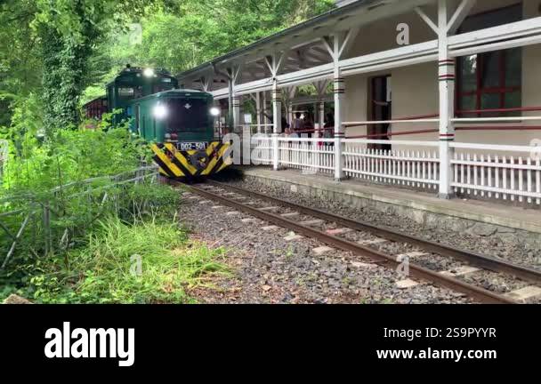 Lillafured, Hungary-August 5, 2024: Historic trainstation of Lillafured ...
