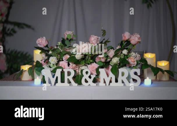 Mr mrs sign Stock Videos & Footage - HD and 4K Video Clips - Alamy