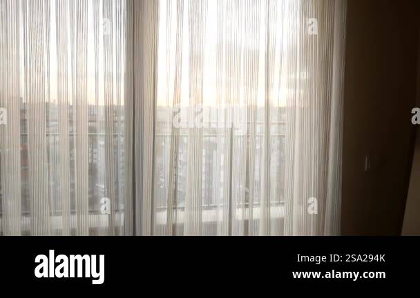 View through sheer curtains Stock Videos & Footage - HD and 4K Video ...