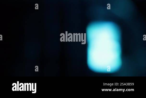 Blurred burst color. Glowing spots. Appearance disappearance flash ...