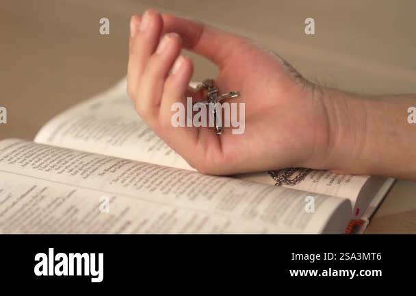 Sense of devotion and spiritual fulfill with christian catholic ...