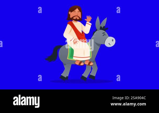 Christ riding donkey Stock Videos & Footage - HD and 4K Video Clips - Alamy