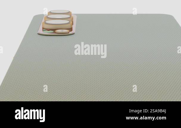 This dynamic 3D animation showcases the premium camera system of a ...