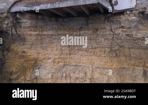 Ruined cafe and abandoned lighthouse on Galata Cape near Varna ...