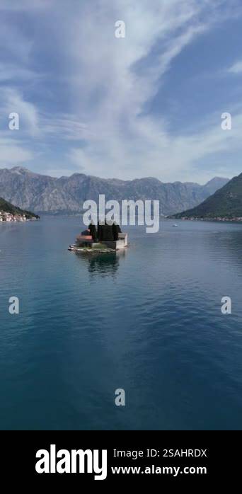 Discover the breathtaking beauty of Our Lady of the Rocks near Perast ...