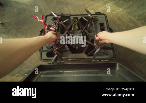 A compact and practical drone storage case designed specifically for ...