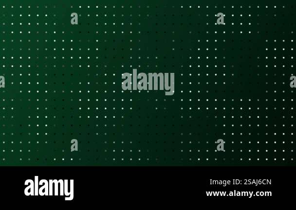 dark green and white animated halftone dots background halftone motion ...