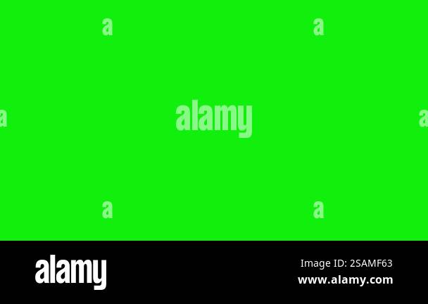 Lightning bolt red sign 4k animation in green screen. Animated ...